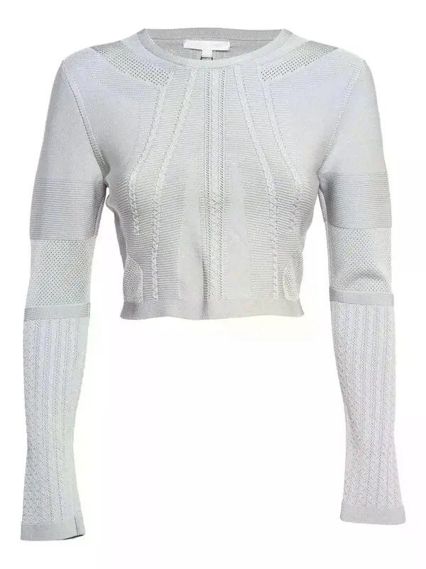 Cushnie Knit Cable Top