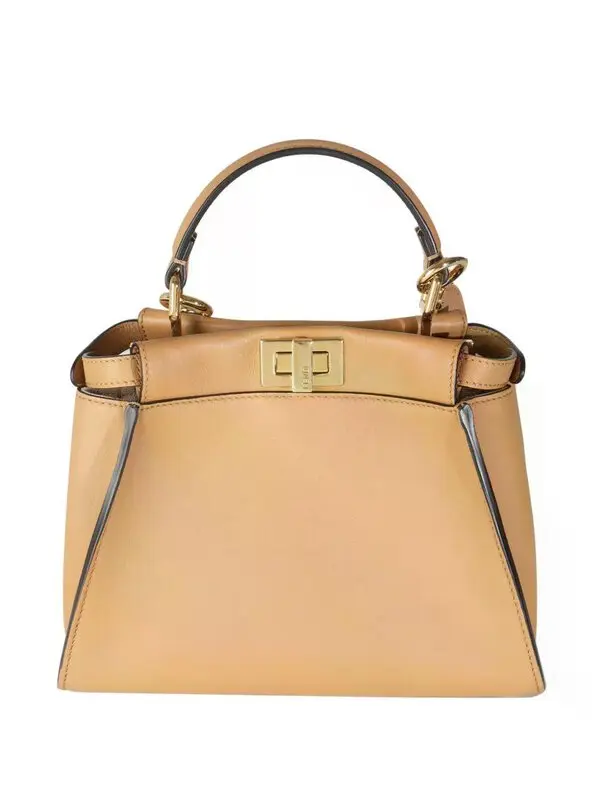 Fendi Peekaboo Shoulder Bag - Neutrals
