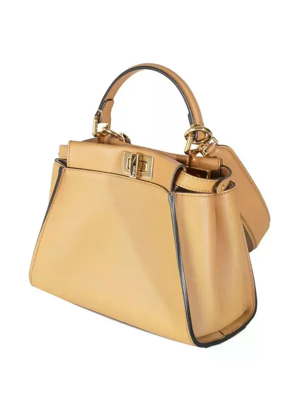 Fendi Peekaboo Shoulder Bag - Neutrals