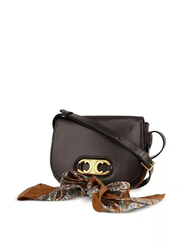 Celine Maillon Triomphe Shoulder Bag - Brown