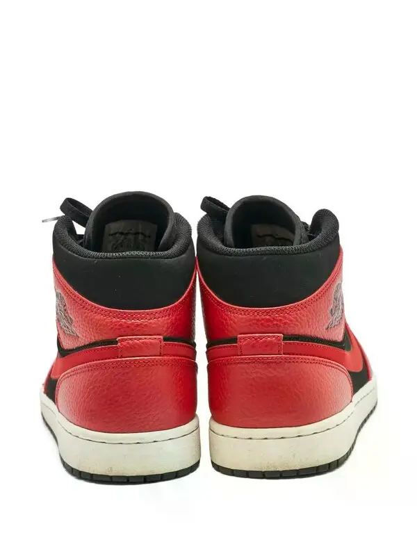 JORDAN Air 1 Leather Basketball Sneakers