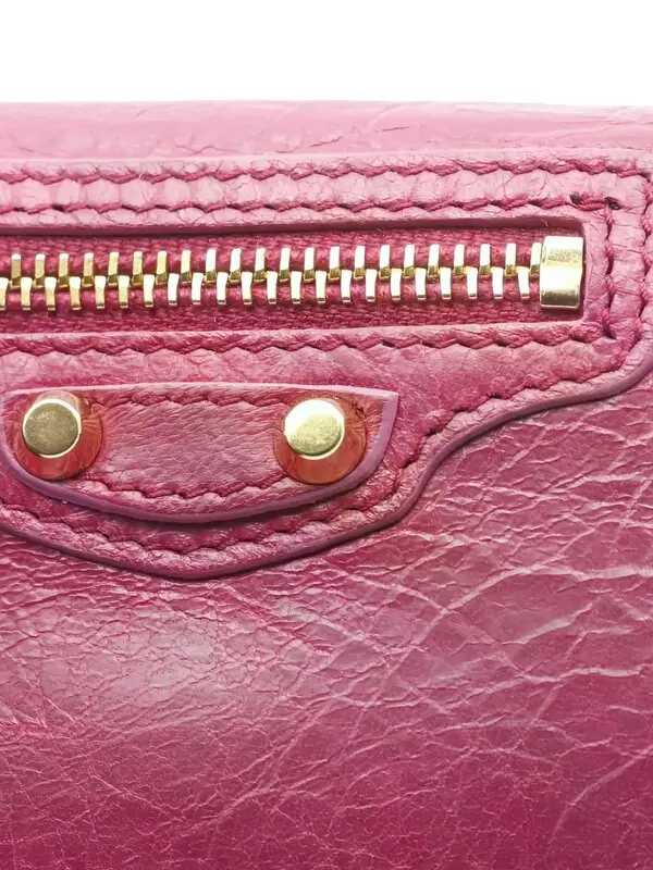 Balenciaga 2010s Mini Trifold-leather Wallet