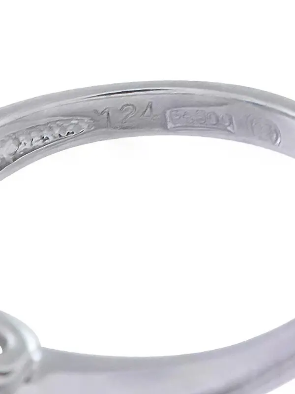 LB EXCLUSIVE Platinum Diamond And Sapphire Ring
