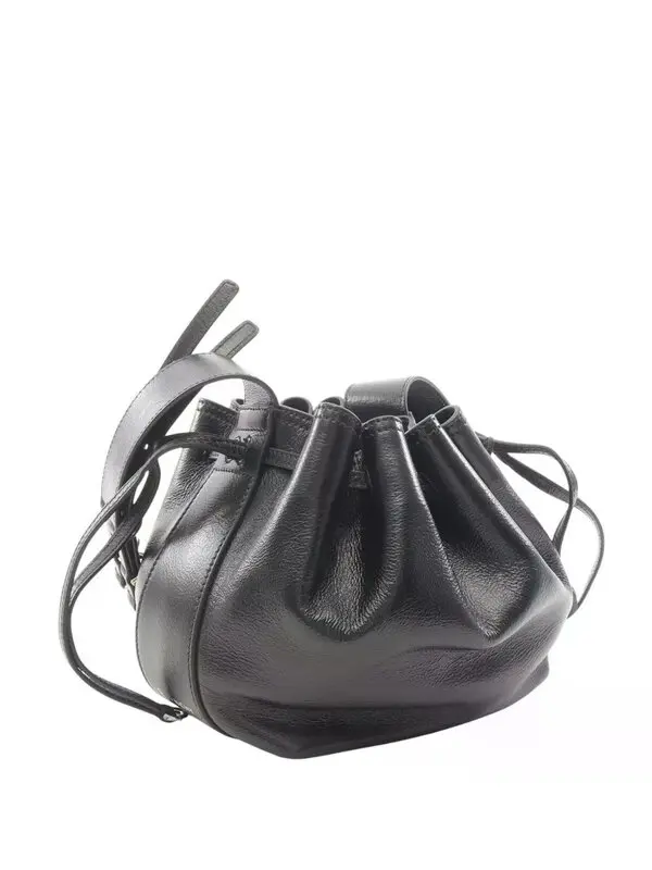 Givenchy Small Leather Pumpkin Bucket Bag - Black