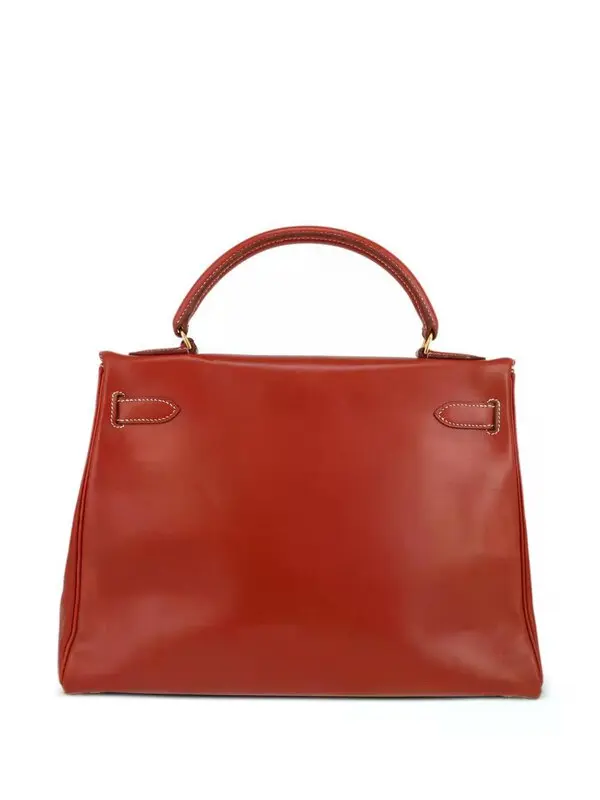 Hermès Kelly 32 Sellier Two-way Handbag - Red