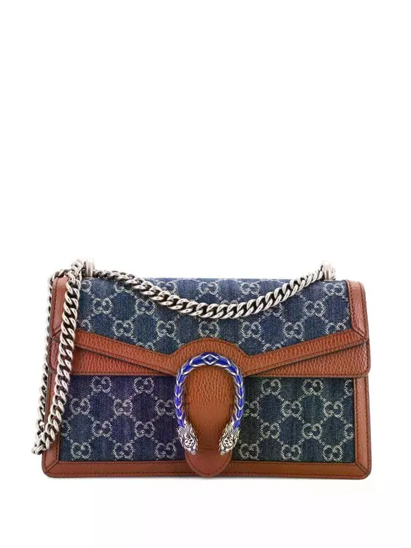 Gucci Dionysus Gg Denim Small Shoulder Bag