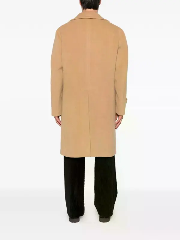 ROMEO GIGLI 1990s Double-breasted Coat - Brown