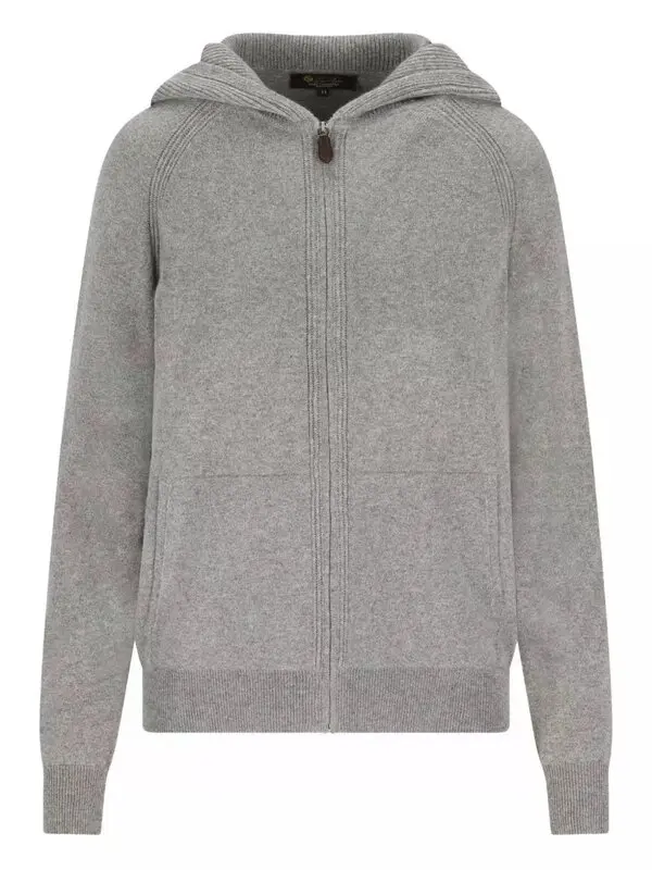 Loro Piana Merano Knitted Bomber Jacket