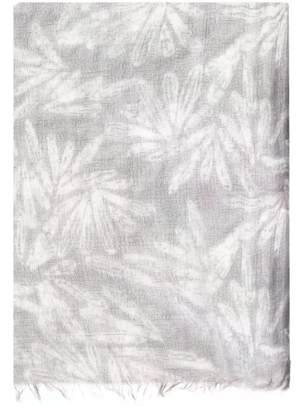 Brunello Cucinelli Floral Print Scarf