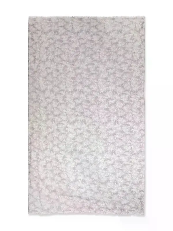Brunello Cucinelli Floral Print Scarf