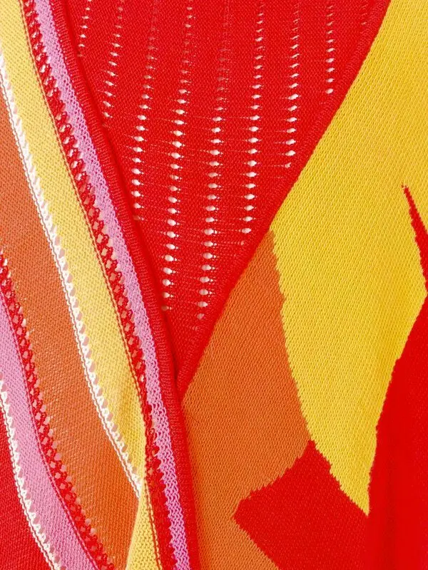KANSAI YAMAMOTO 1980s Striped Patterned Poncho