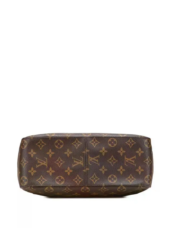 LOUIS VUITTON 2000 Monogram Looping Gm Shoulder Bag - Brown