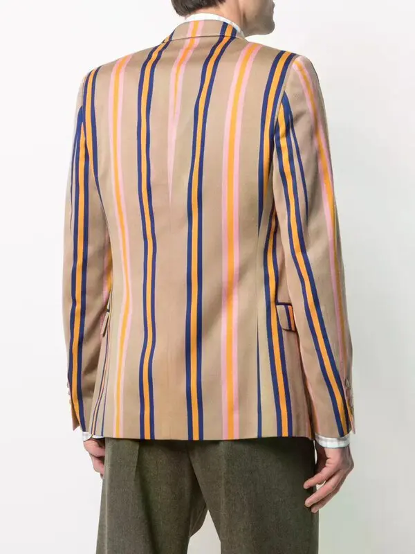WALTER VAN BEIRENDONCK Sharp Stripe-print Blazer