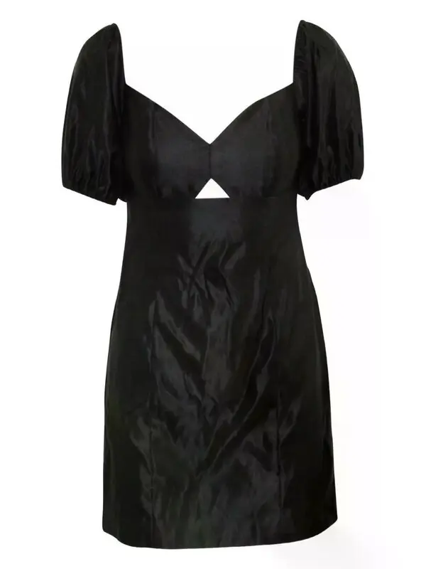 Caroline Constas Puff-sleeve Cut-out Dress