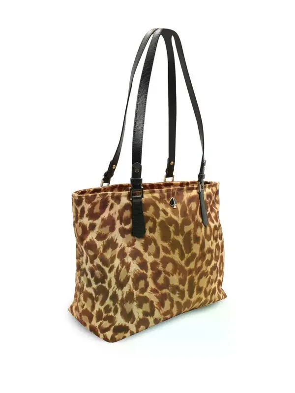 Kate Spade New York Taylor Leopard Print Tote Bag - Brown