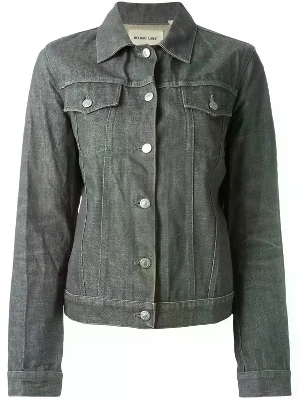 Helmut Lang 1990s Raw Denim Jacket