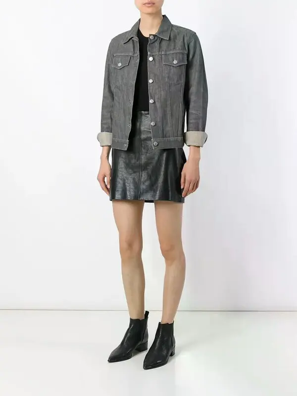 Helmut Lang 1990s Raw Denim Jacket
