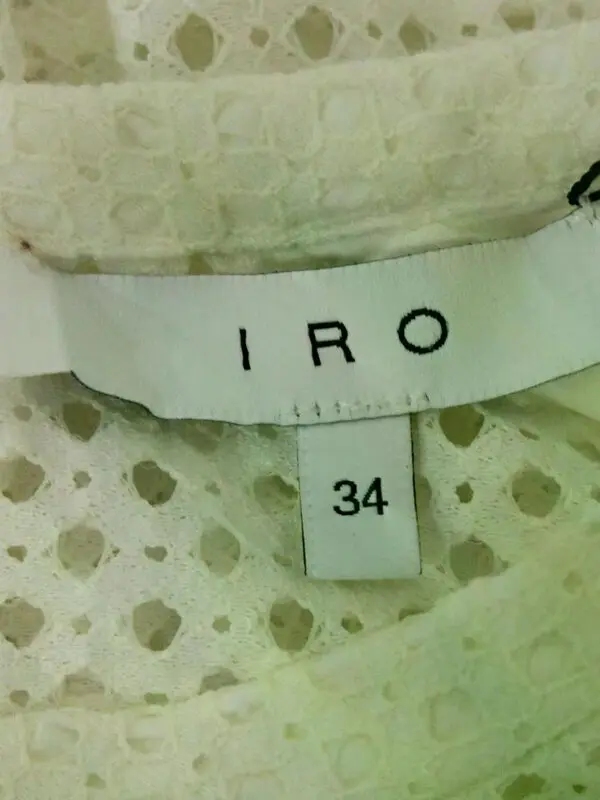 IRO PARIS Peplum Hem Top