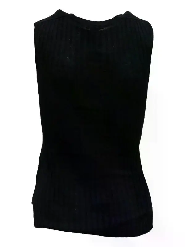 Theory Ribbed Knit Sleeveless Top