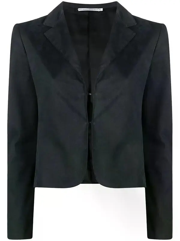 Fendi 1990 Single-breasted Cropped Jacket