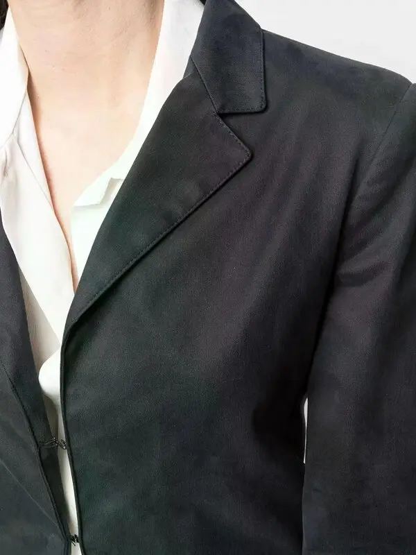 Fendi 1990 Single-breasted Cropped Jacket