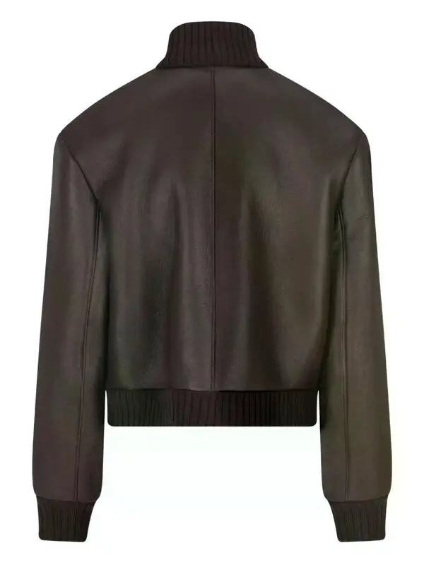 Miu Miu Logo-patch Zipped Jacket