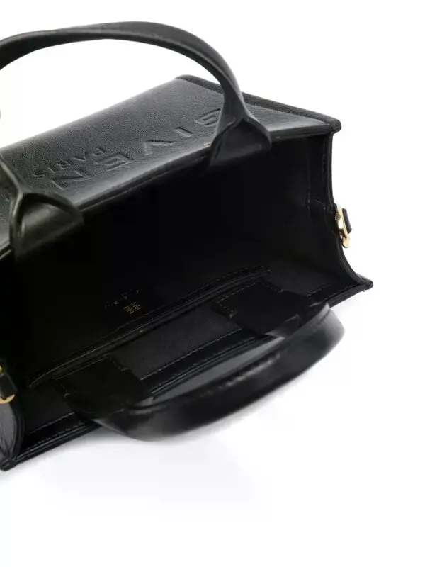 Givenchy Embossed-logo Leather Mini Bag