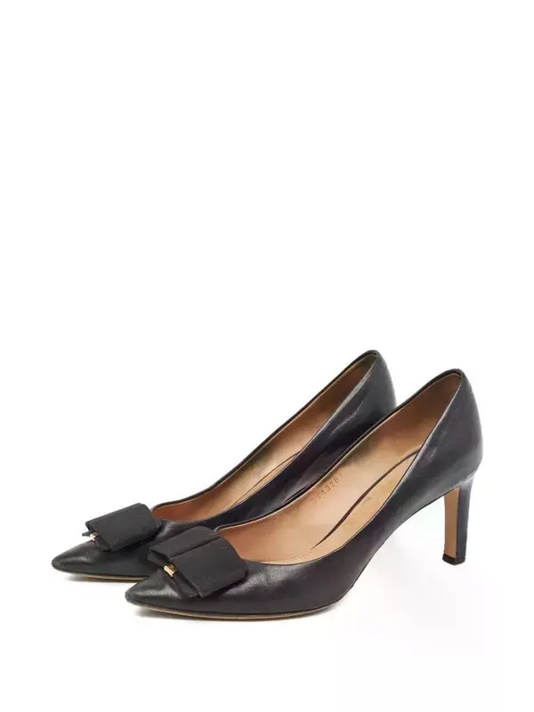 FERRAGAMO 80mm Vara Bow Pumps