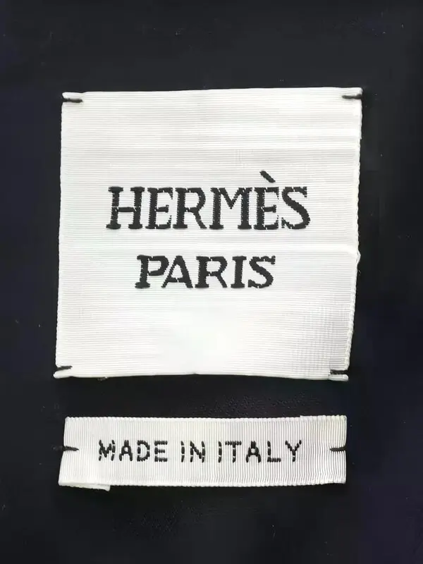 Hermès Embroidered Smocked Jacket