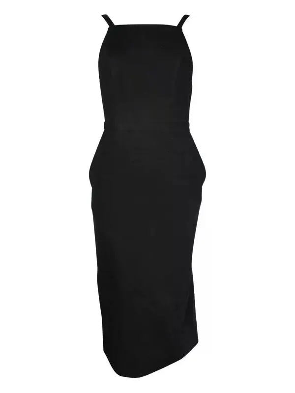 Ba&sh Sleeveless Low-back Dress - Black