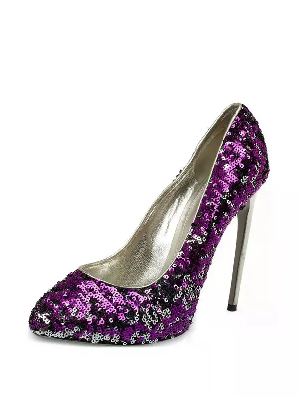 Dolce & Gabbana 130mm Sequin-embellished Stiletto Pumps