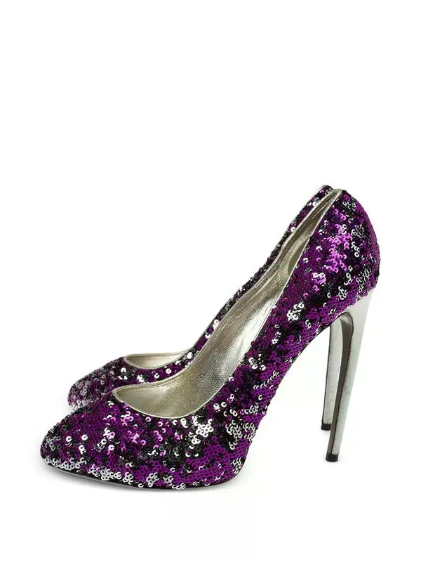 Dolce & Gabbana 130mm Sequin-embellished Stiletto Pumps