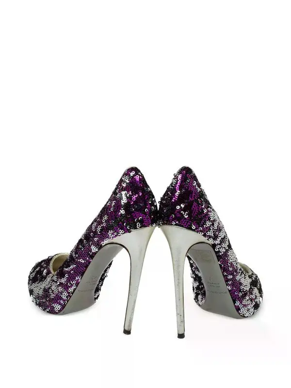 Dolce & Gabbana 130mm Sequin-embellished Stiletto Pumps