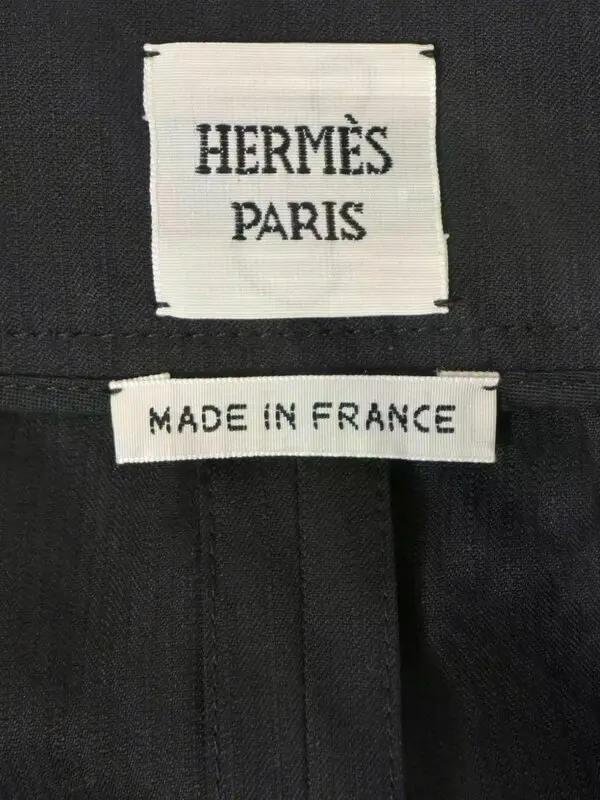 Hermès 870mm Front Slit Pencil Skirt
