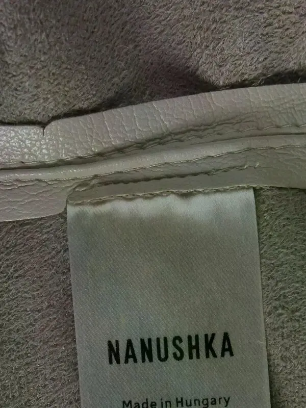 Nanushka Belted Long-sleeve Shirt