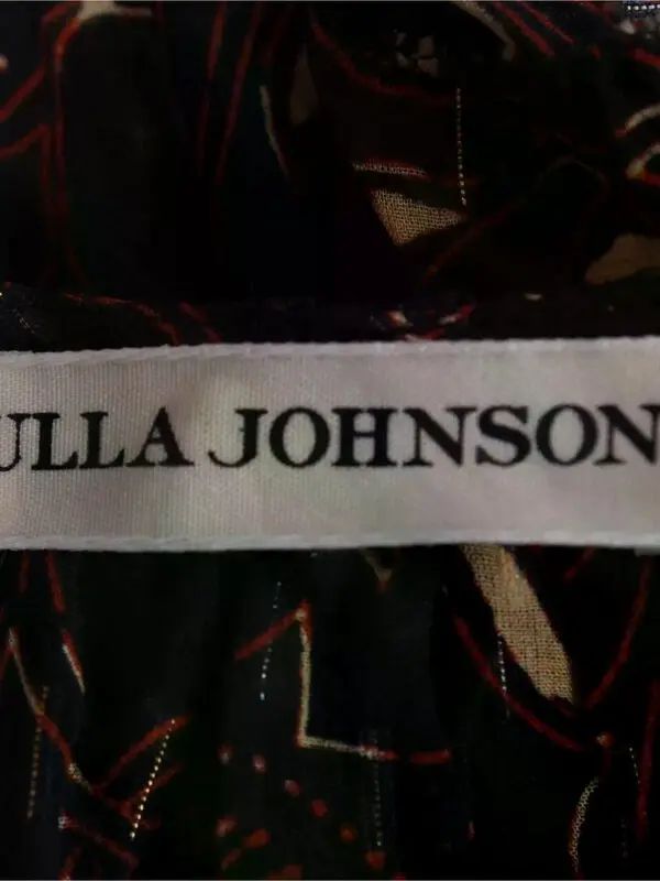 Ulla Johnson Printed Ruffle Mini Dress
