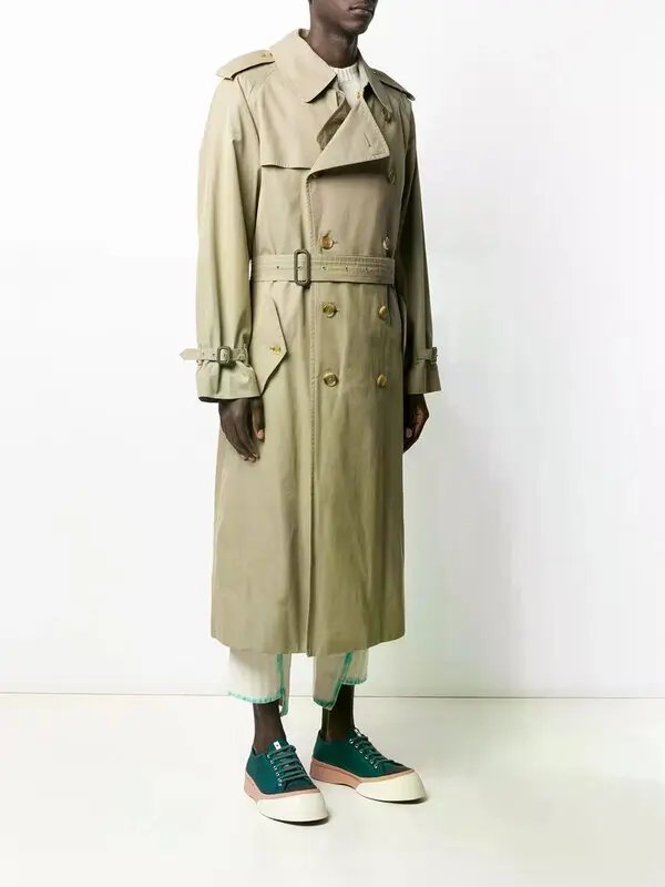 Burberry 1990s Long Trench Coat