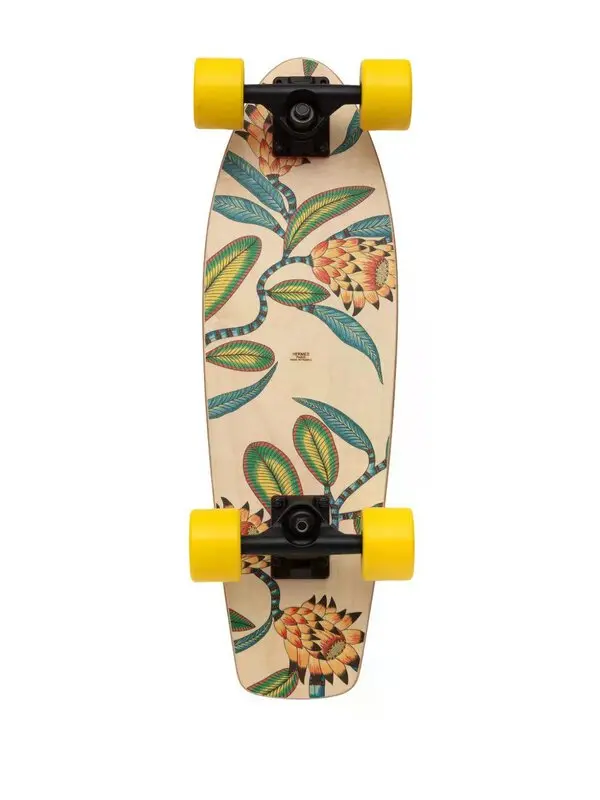 Hermès Savana Dance-print Skateboard