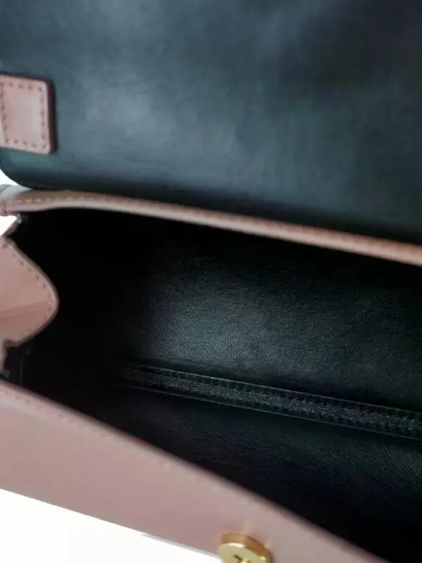 JIL SANDER Cannolo Leather Crossbody Bag - Brown
