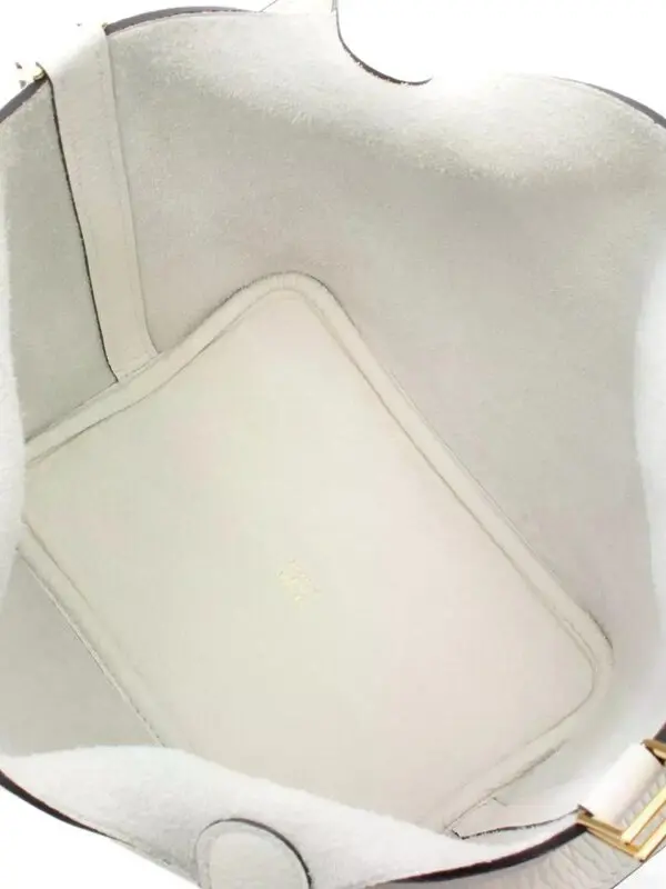 Hermès Picotin Lock Pm Handbag - White
