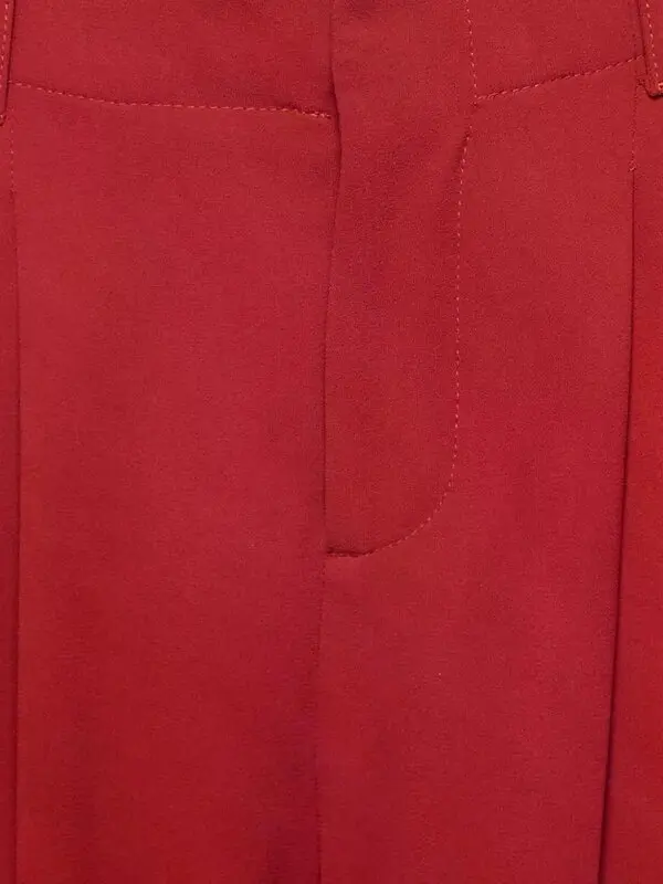 Alice + Olivia Pleated Wide-leg Trousers