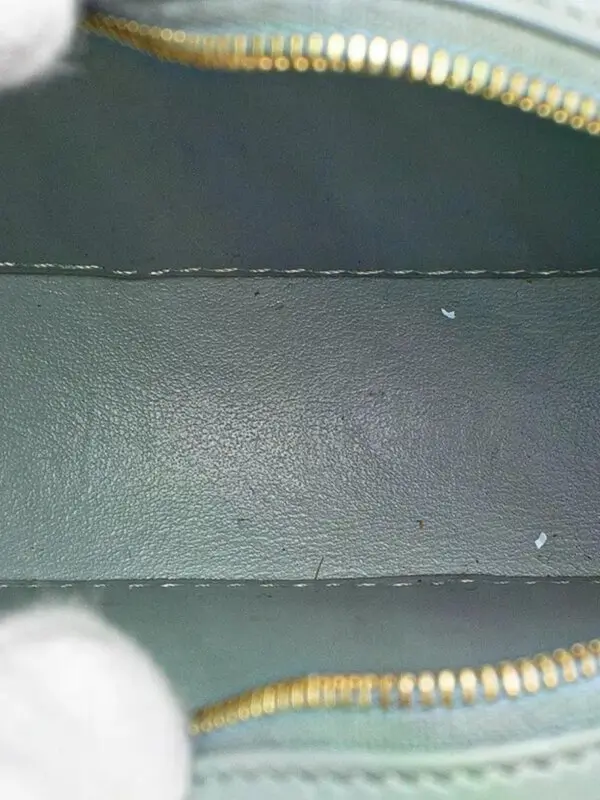 Celine Cuir Triomphe Oval Crossbody Bag - Blue
