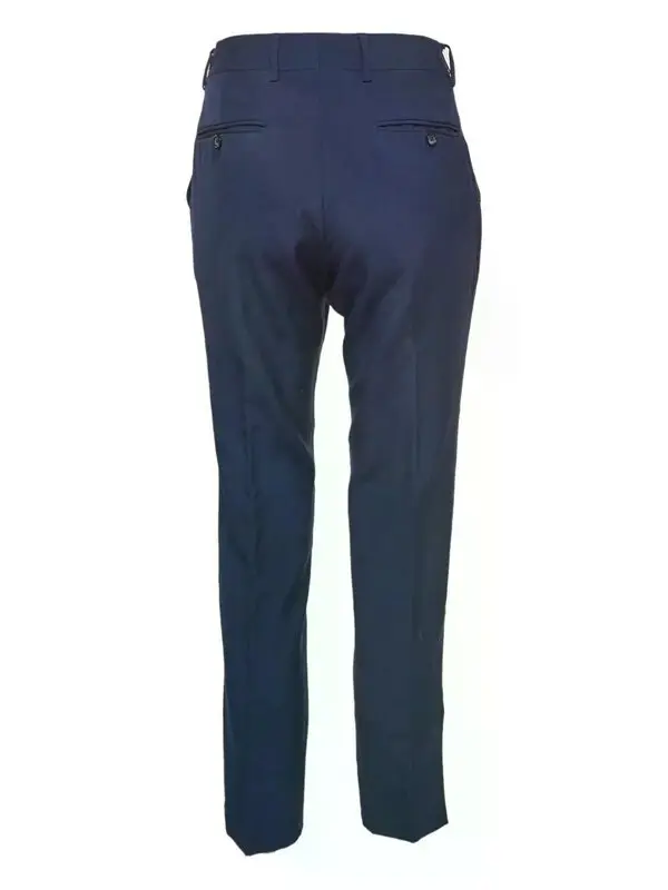 Dolce & Gabbana Virgin Wool Straight-leg Trousers