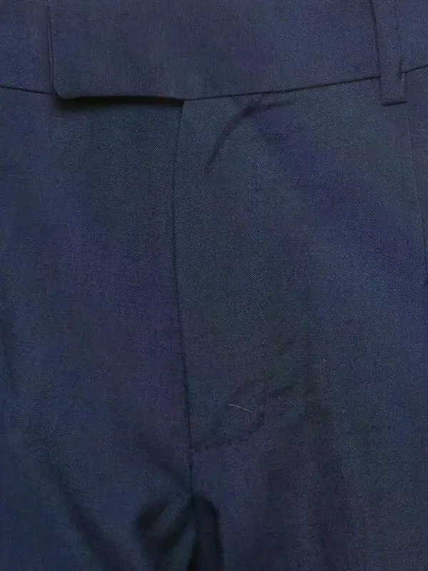 Dolce & Gabbana Virgin Wool Straight-leg Trousers