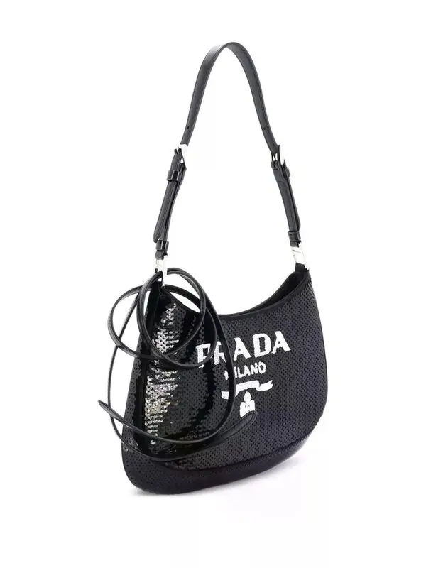 Prada Cleo Sequins Small Shoulder Bag