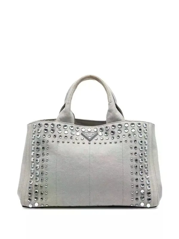 Prada Canapa Bijoux Satchel