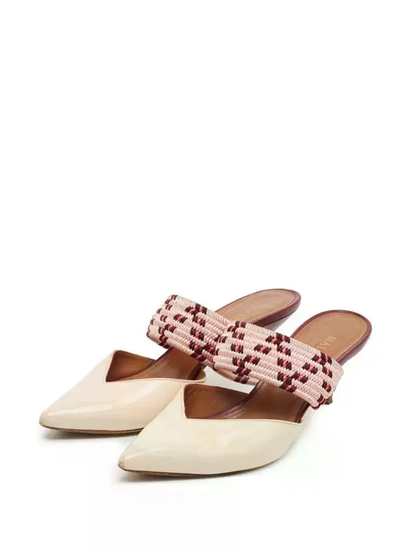 MALONE SOULIERS 60mm Maisie Mules - Neutrals