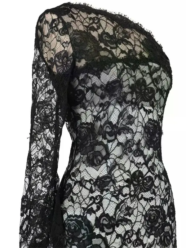Emilio Pucci Lace Detailing Midi Dress