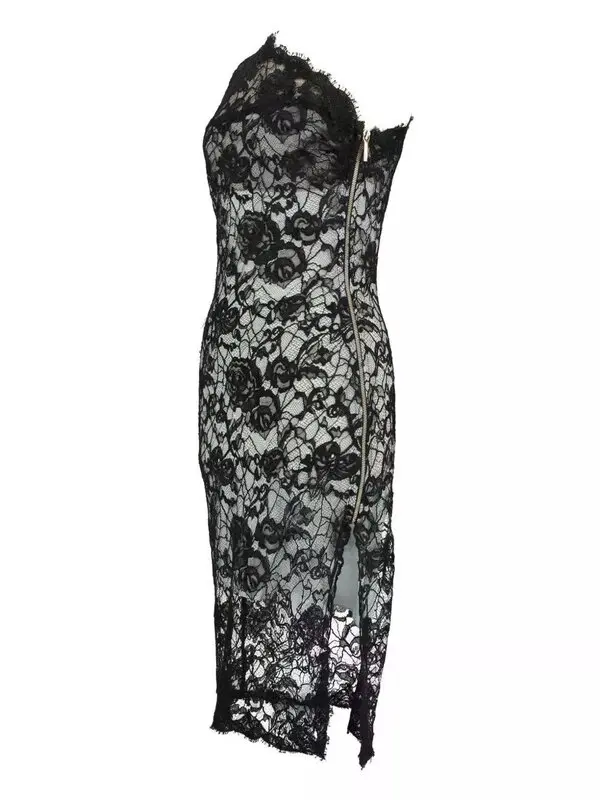 Emilio Pucci Lace Detailing Midi Dress