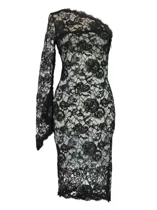 Emilio Pucci Lace Detailing Midi Dress